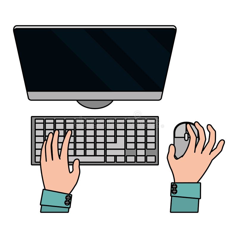 Technology device cartoon stock vector. Illustration of hardware ...