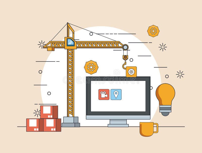 Technology Device Maintenance Support Concept Cartoon Stock Vector ...