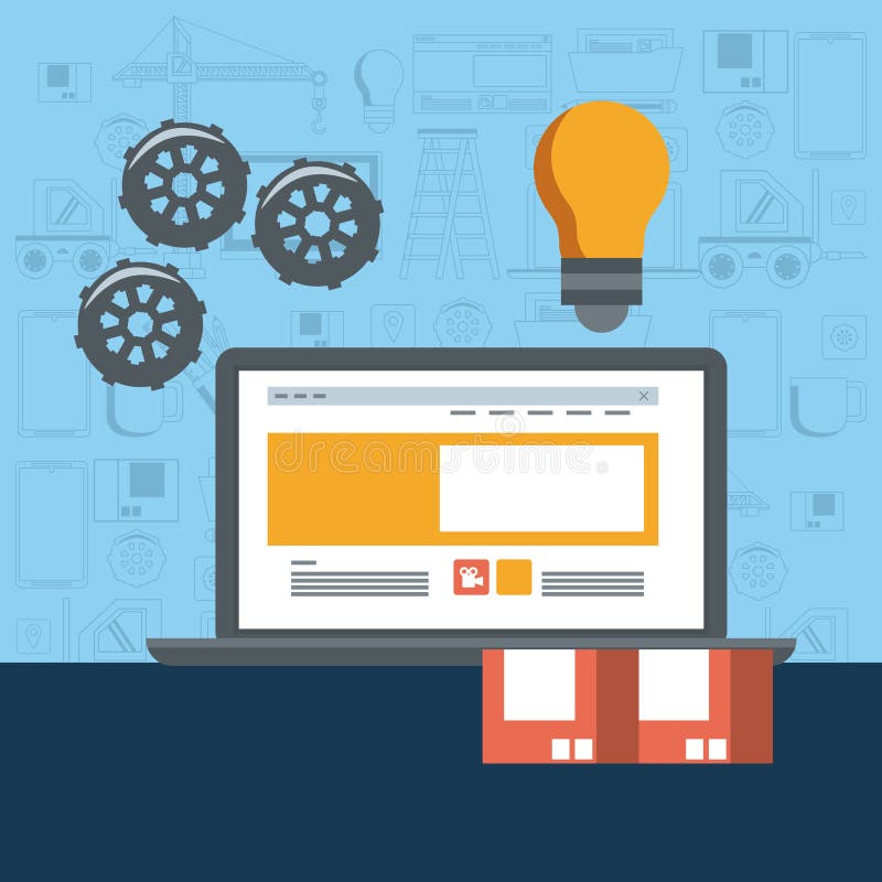 Technology Device Maintenance Support Concept Cartoon Stock Vector ...