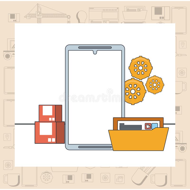 Technology Device Maintenance Support Concept Cartoon Stock Vector ...