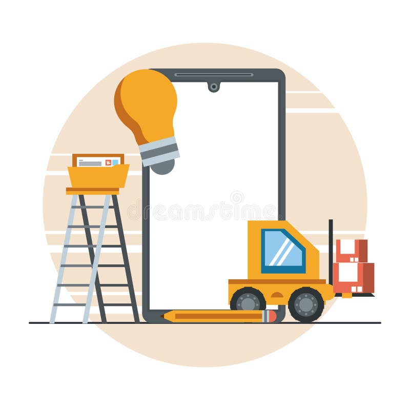 Technology Device Maintenance Support Concept Cartoon Stock Vector ...