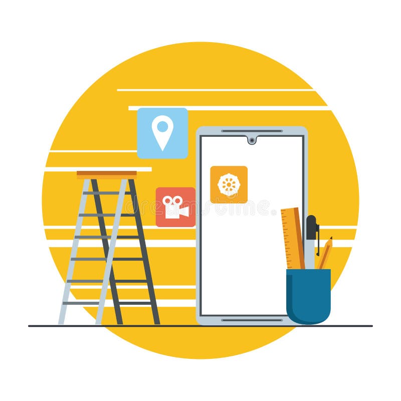 Technology Device Maintenance Support Concept Cartoon Stock Vector ...