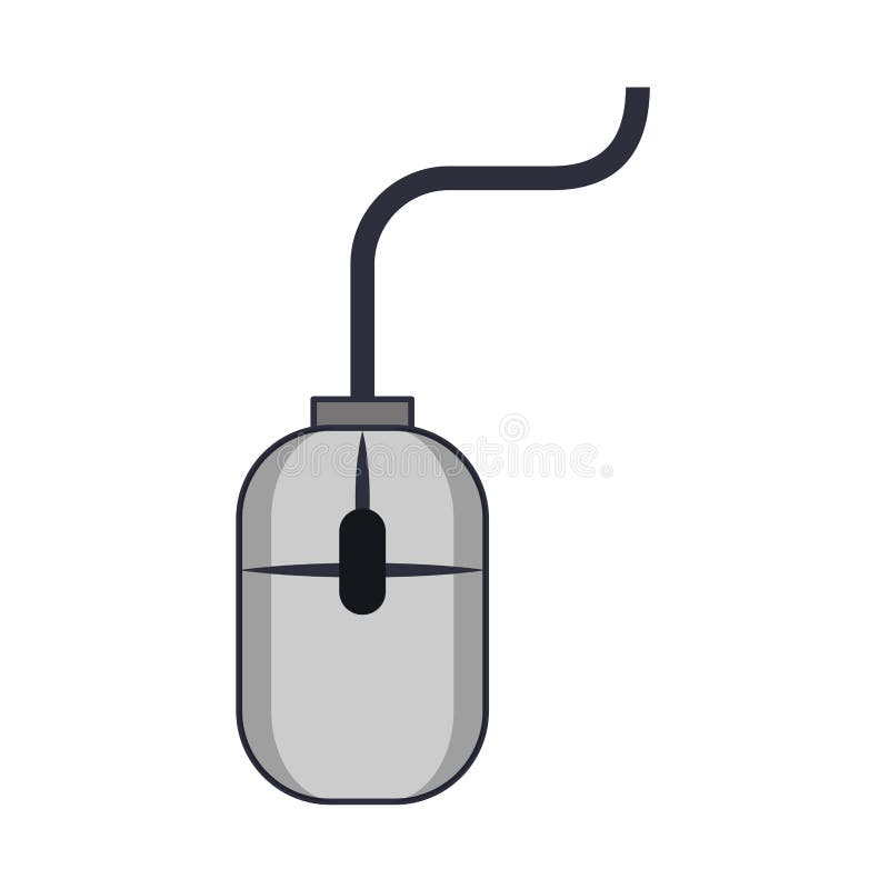 Technology Device Mouse Cartoon Stock Vector - Illustration of internet ...