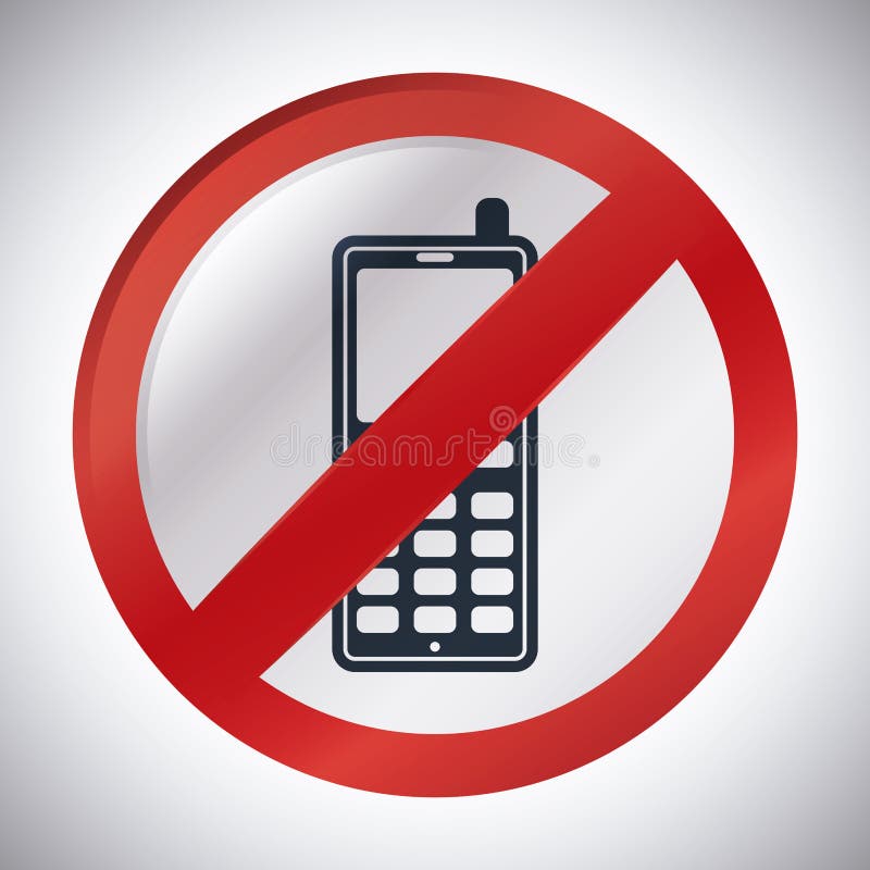 Technology Device stock vector. Illustration of prohibited - 58469967