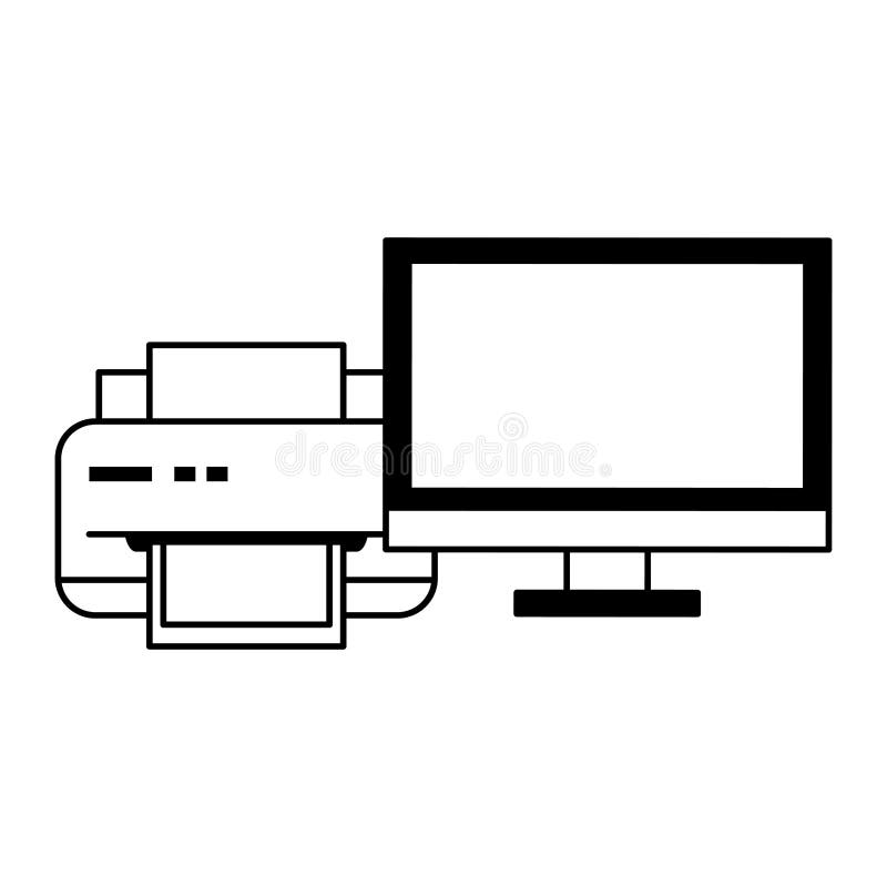 Technology devices cartoon stock vector. Illustration of engineering ...