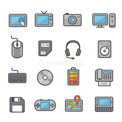 Input Devices Stock Illustrations – 1,823 Input Devices Stock ...