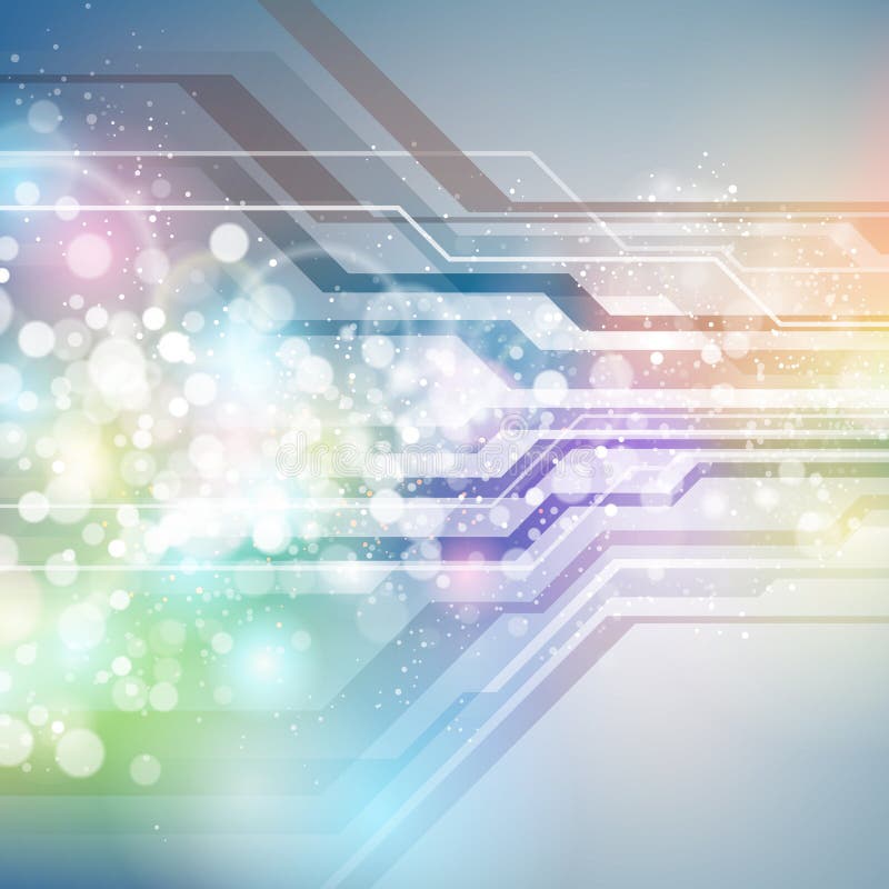 Computer Technology stock vector. Illustration of share - 46416128