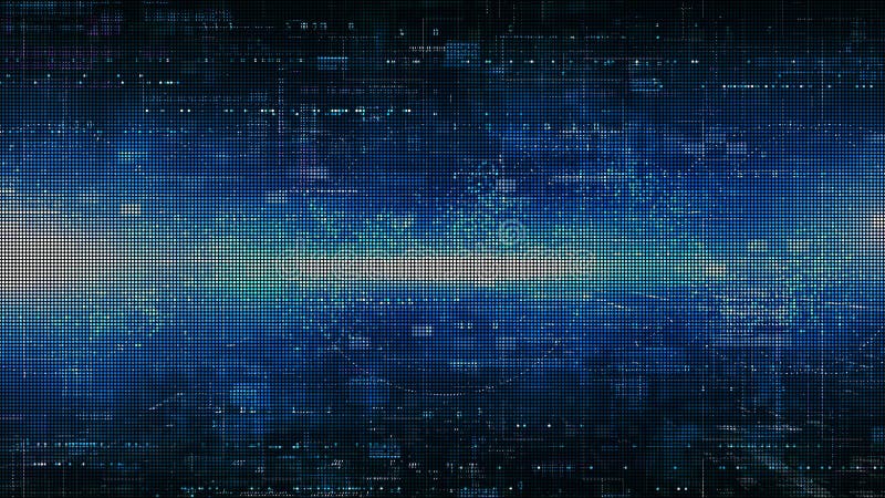 Technology Digital Abstract Background, Digital Matrix Particles Grid ...