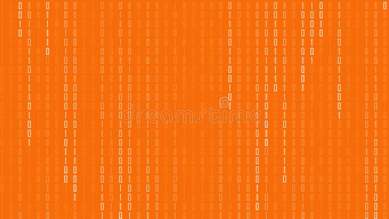Technology Digital Background with Binary Code and Vignette on the ...