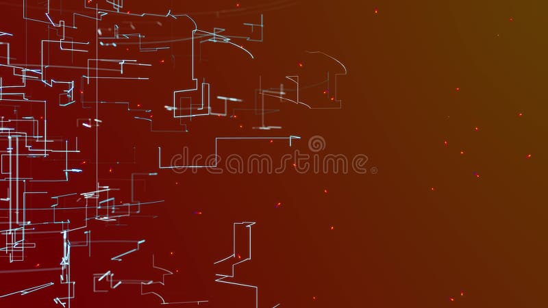 Technology Digital Business Corporate Abstract Particles Clean ...