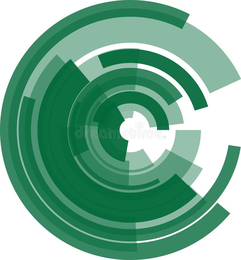 Technology Digital Circle Design Element Vector Stock Vector ...