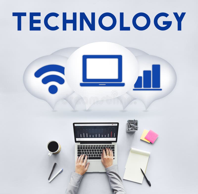 Technology Digital Communication Connection Network Concept, Digital ...