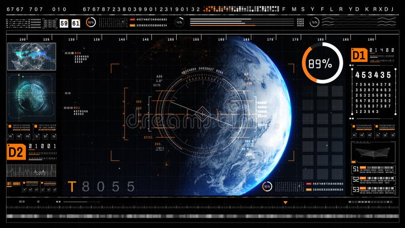 Gps Tracking Futuristic Stock Illustrations – 490 Gps Tracking ...