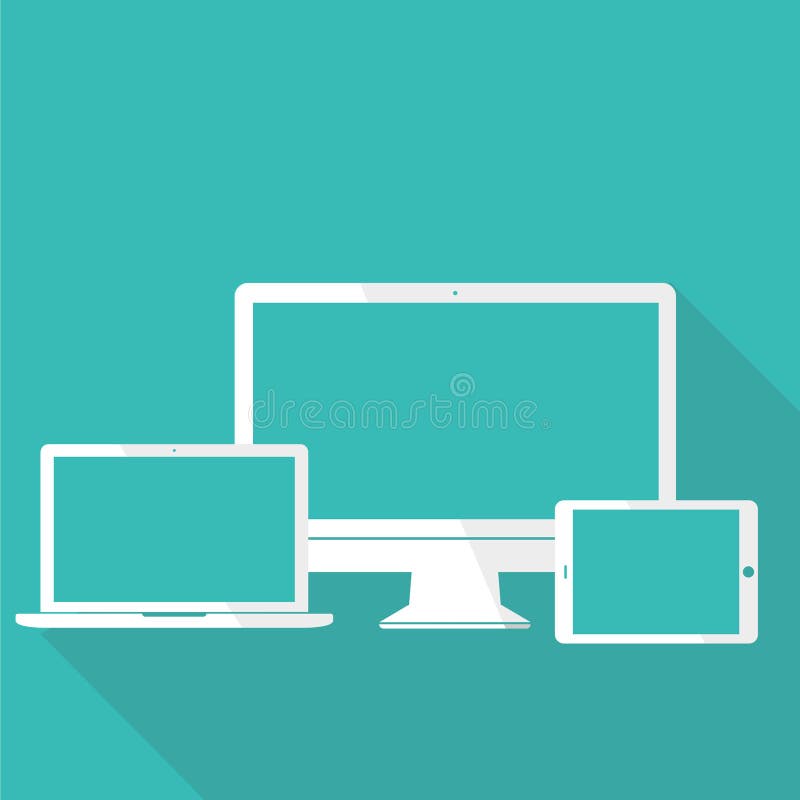 Technology Digital Device Icon Vector Graphic Concept Stock Vector ...