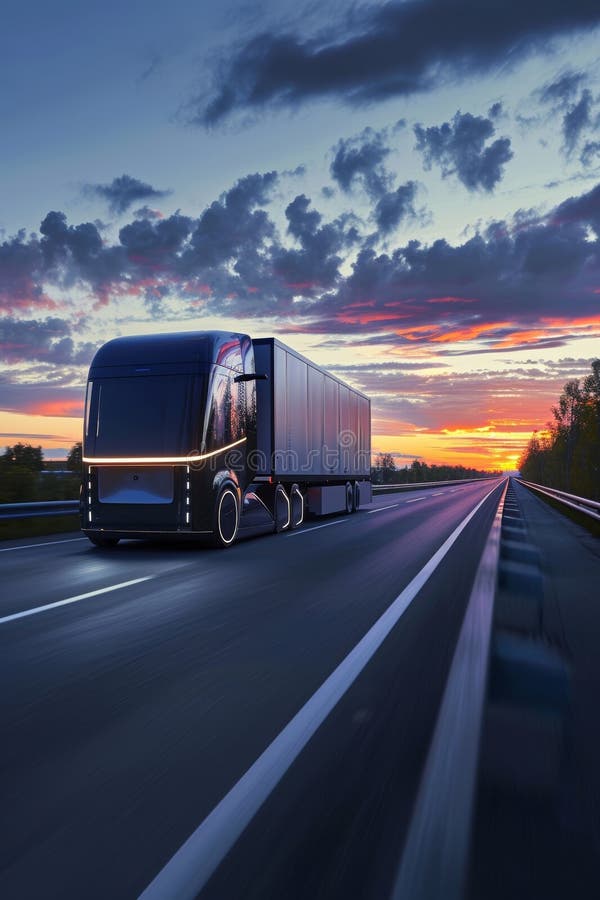 Technology Digital Future of Cargo Container Logistics Transport ...