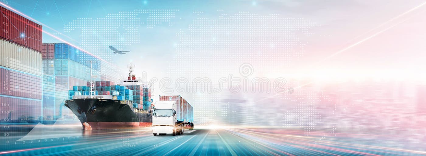 Truck Freight Tech Stock Illustrations – 392 Truck Freight Tech Stock ...