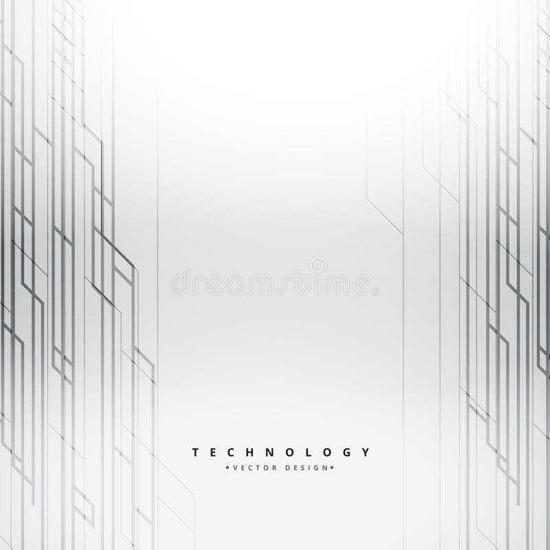 Technology Digital Lines Background Vector Design Illustration Stock ...