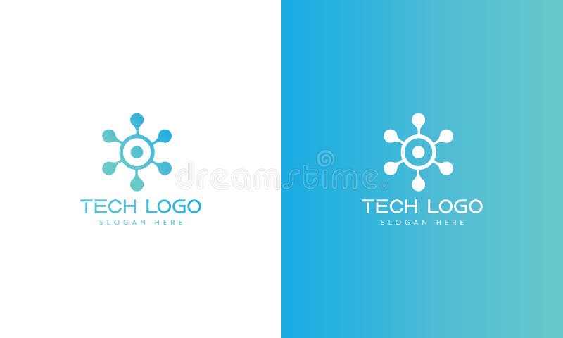 Technology Digital Logo Design Template, Electronic Logo Template ...