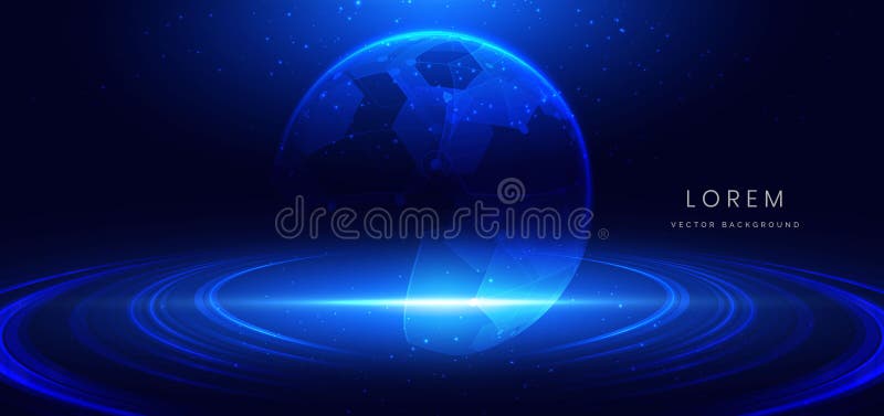 Digital Worldwide Global Community Network Stock Illustrations – 5,513 ...