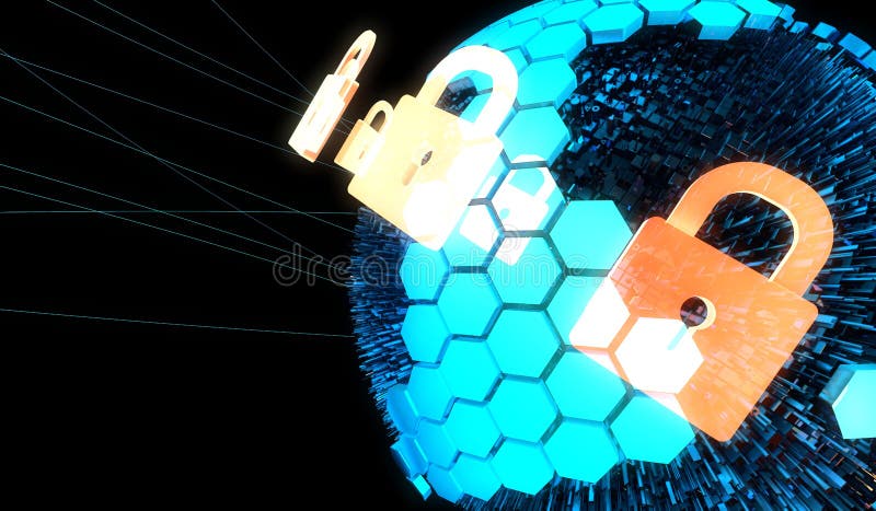 Technology Earth and Network Security Protection, Intelligent Network ...