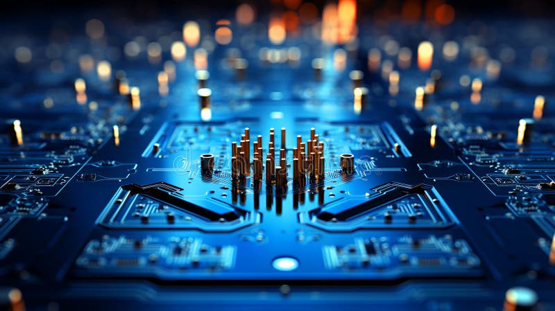 Technology Electronic of Cybersecurity and Information of Futuristic in ...