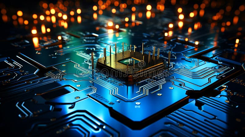 Technology Electronic of Cybersecurity and Information of Futuristic in ...