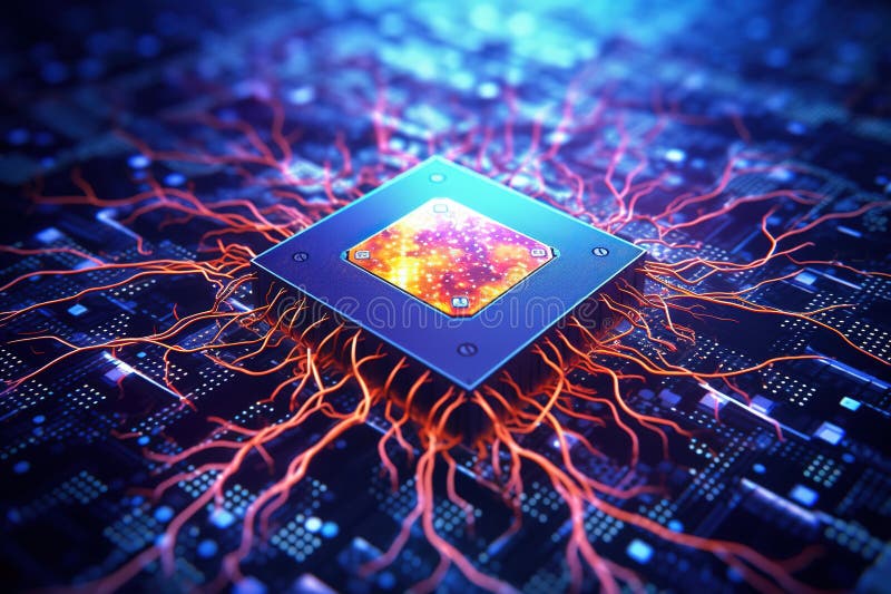 Technology and Engineering Concept. Artificial Intelligence, AI, Machine Learning, Big Data ...