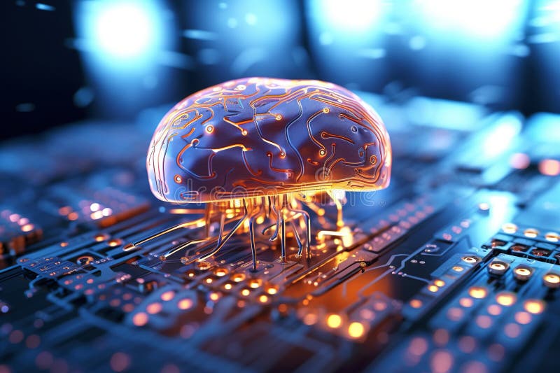 Technology and Engineering Concept. Artificial Intelligence, AI ...