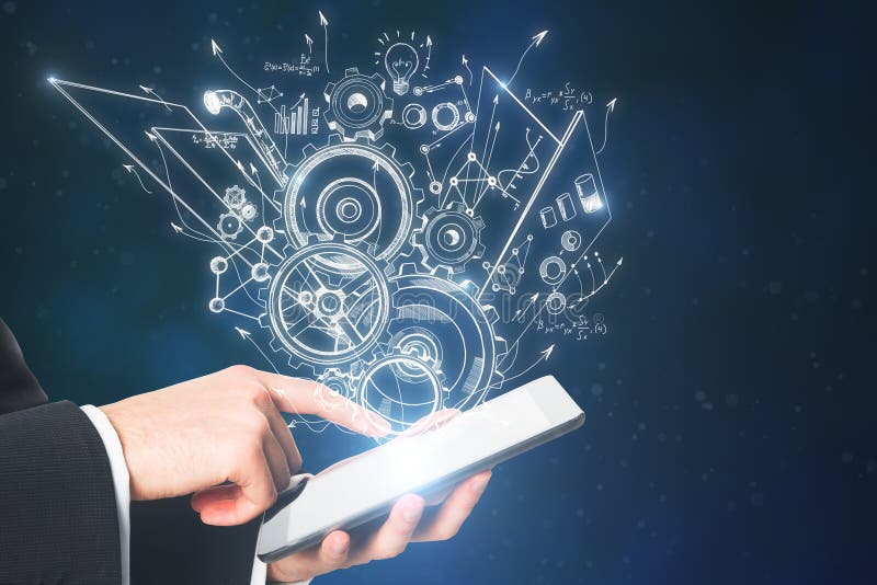 Technology, Engineering and Mechanism Concept Stock Image - Image of ...