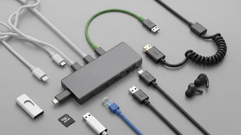 Computing Peripherals Stock Illustrations – 908 Computing Peripherals ...