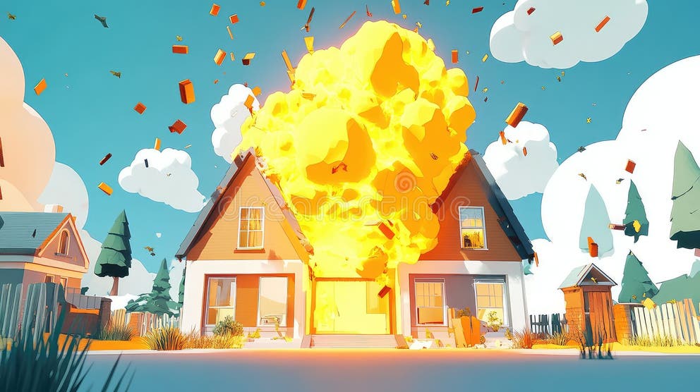 Technology Exploding View of Vr Property Model Stock Illustration ...