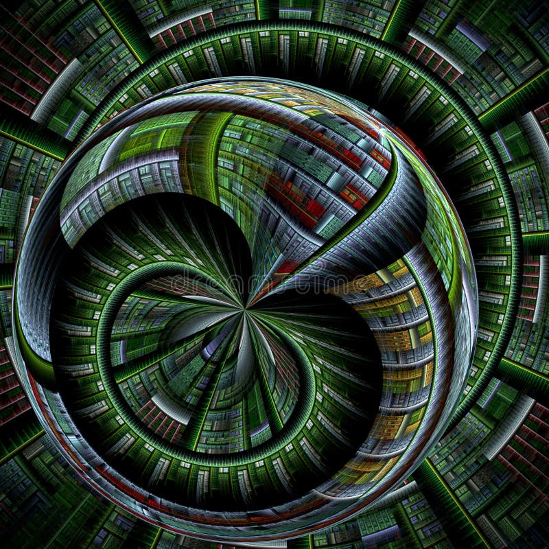 Explosion technology stock vector. Illustration of futuristic - 17258936