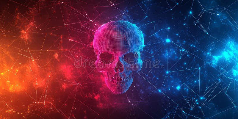 Technology Featuring Network Security Grids and Holographic Warning ...