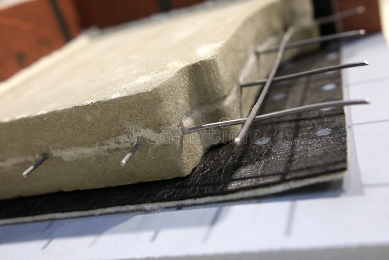 Technology for Fixing Building Materials Stock Image - Image of ...