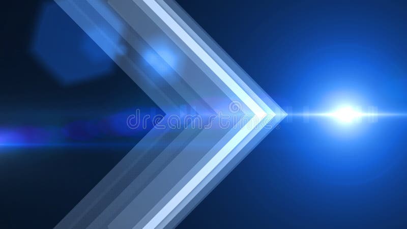Technology Future Arrows Abstract Background Stock Illustration ...
