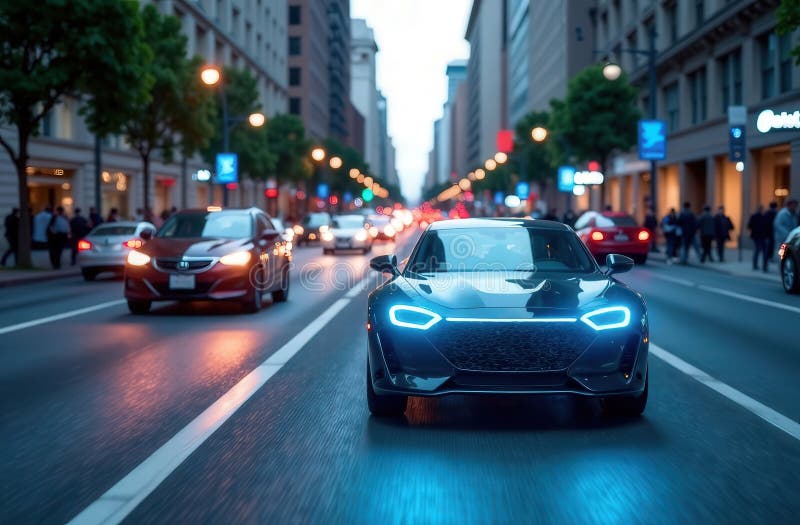 Future Technology in Safe Driving by Car, Automation of Road Traffic by ...