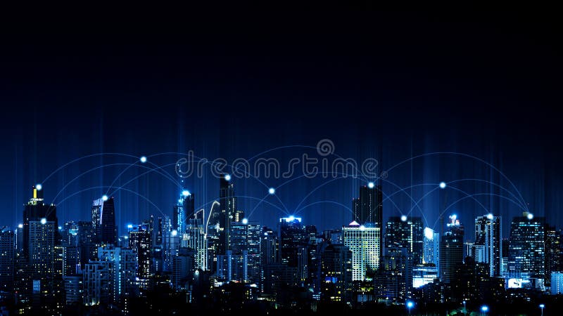 Technology Future Smart City and Wireless Communication Network ...
