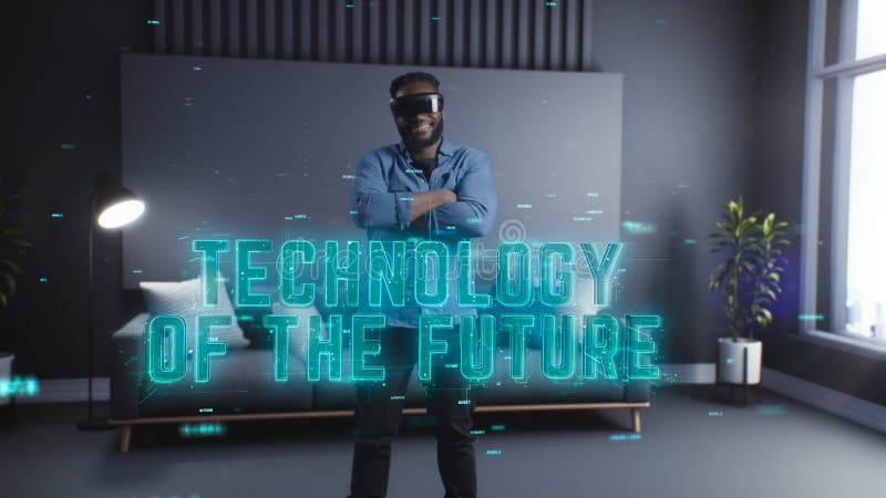 Technology of the future stock photo. Image of play - 258426996