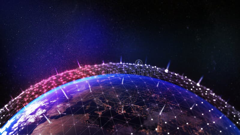 Technology 5G and 6G Communication in the Future,5G Internet Concept ...