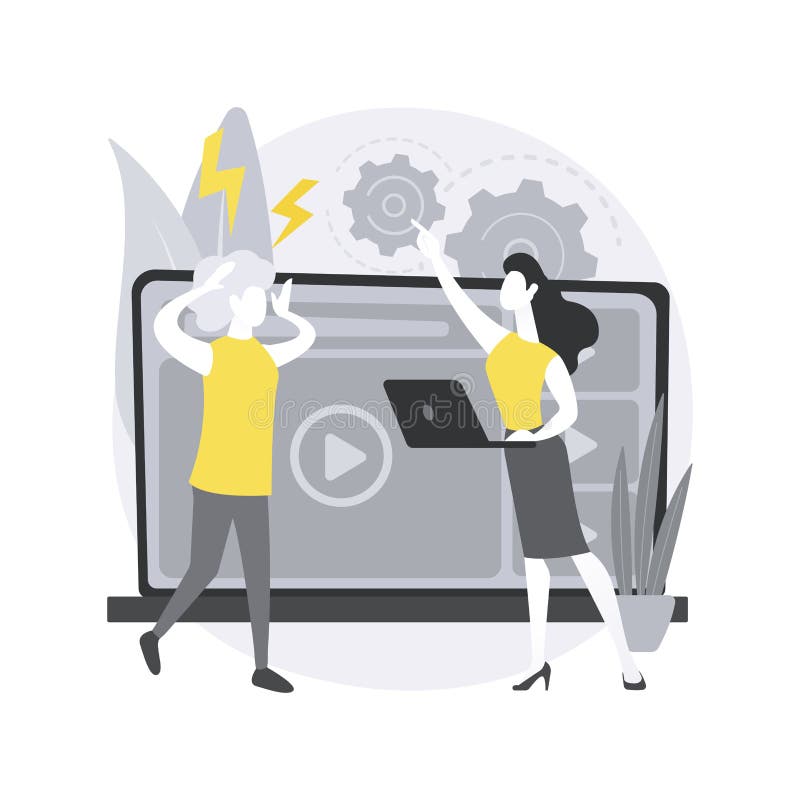 Technology Gap Abstract Concept Vector Illustration. Stock Illustration ...