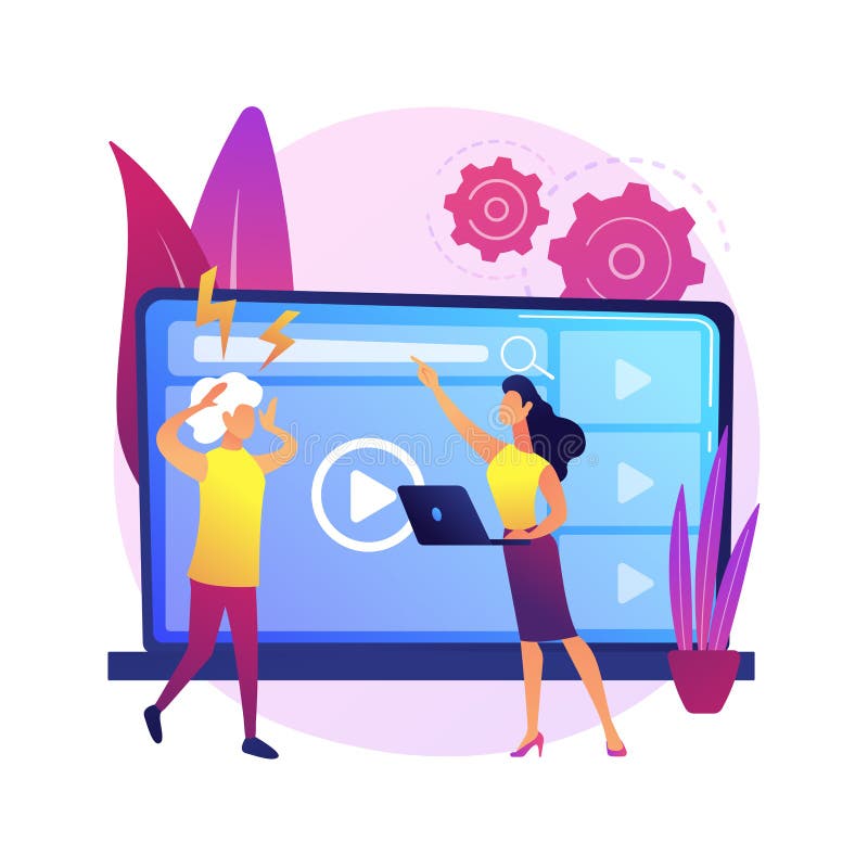 Technology Gap Abstract Concept Vector Illustration Stock Vector ...