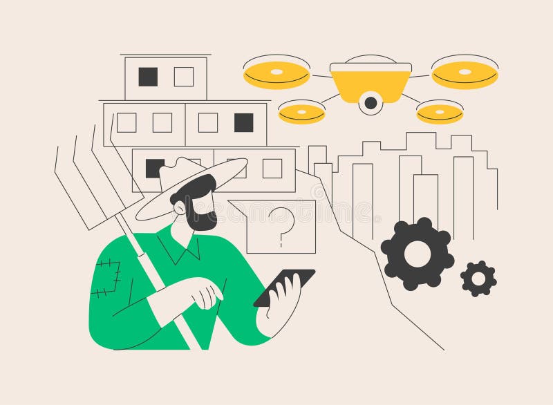 Technology Gap Abstract Concept Vector Illustration. Stock Vector ...