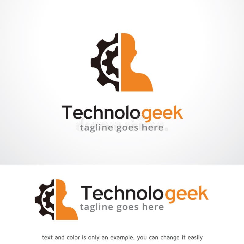 Technology Geek Logo Template Design Vector, Emblem, Design Concept ...