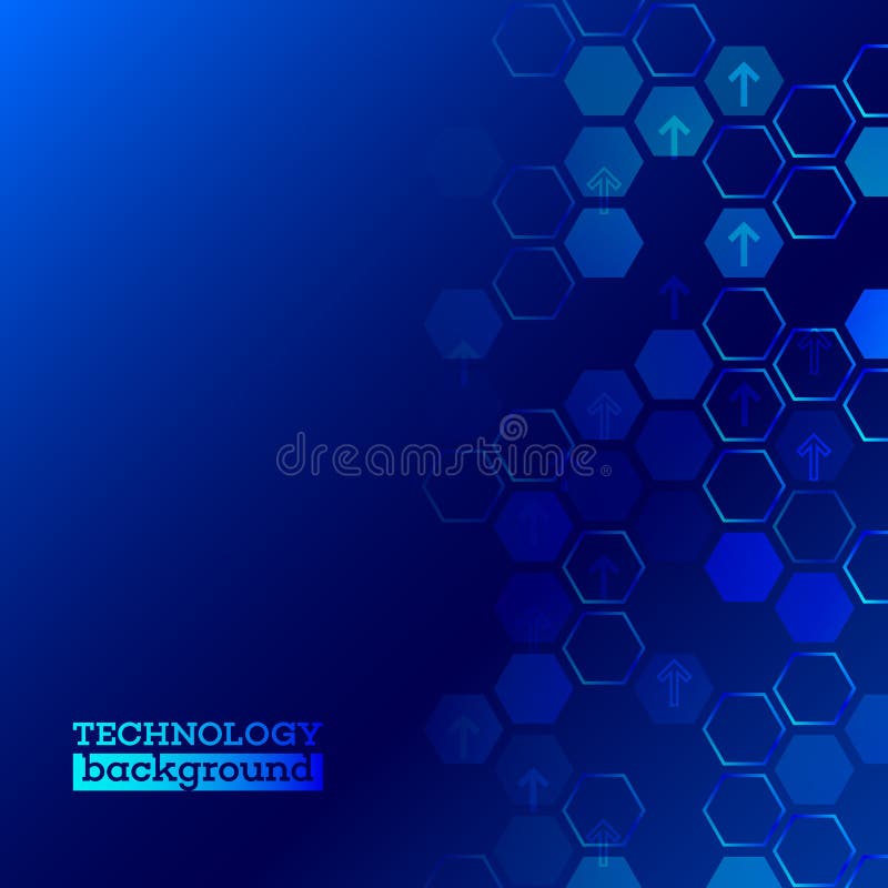 Technology Geometric Minimal Design. Stock Vector - Illustration of ...