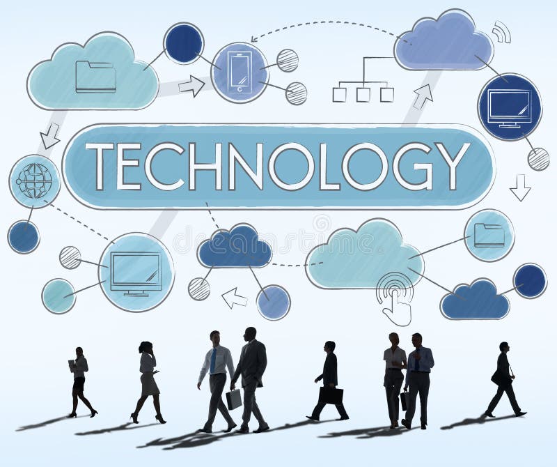 Technology Global Communication Connection Globalization Concept Stock ...