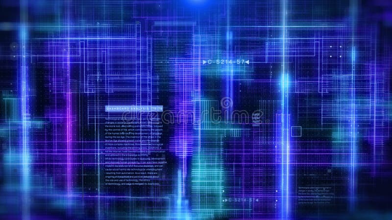 Technology Glow Grid Stream Line Data Communications with HUD System ...