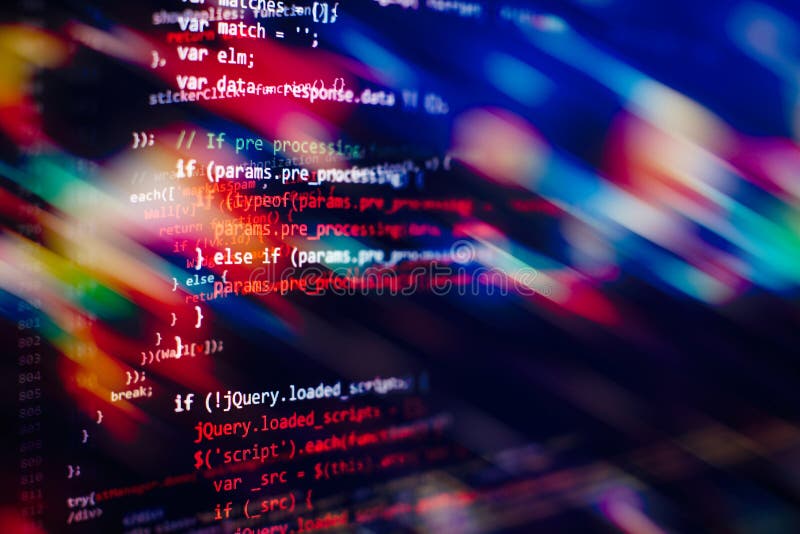 Technology Hacker Simulation Digital Computer Script Software Code 2689