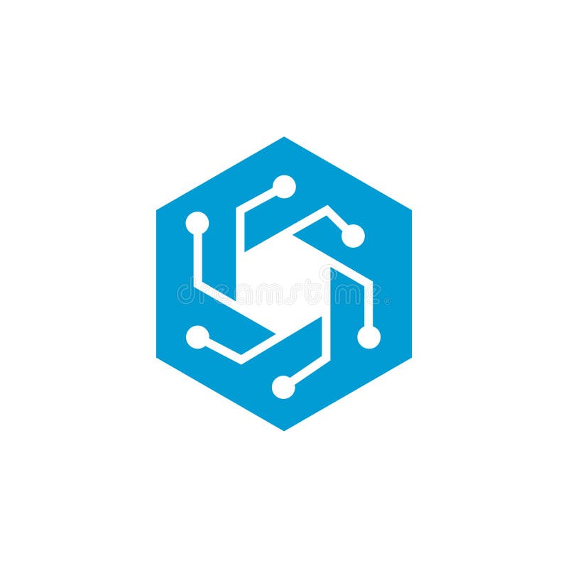 Technology - Hexagon Technology Vector Logo Template for Corporate ...