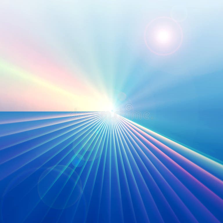 Technology Grid Horizon Perspective Stock Illustrations – 6,298 ...