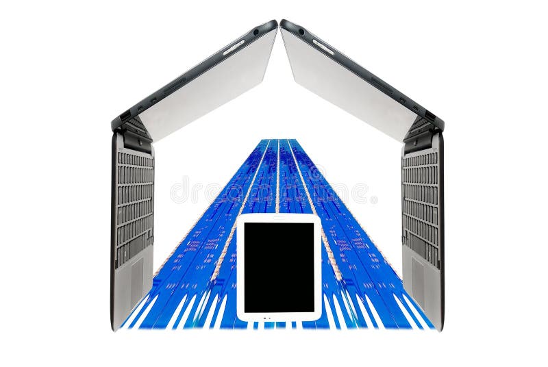 Technology house stock photo. Image of business, ethernet - 72848484